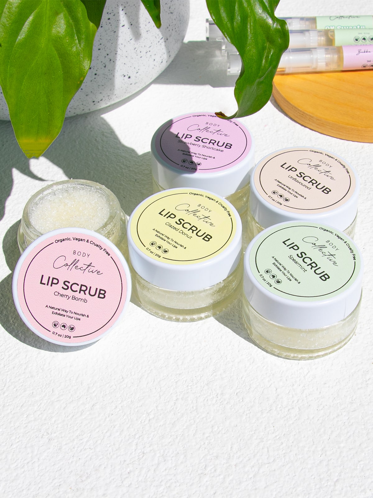 Buy 4 Lip Scrubs Get 1 Free – Body Collective Co